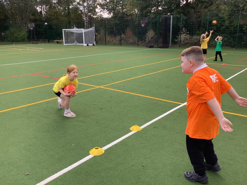 Netball- Passing and receiving | Birkwood Primary School