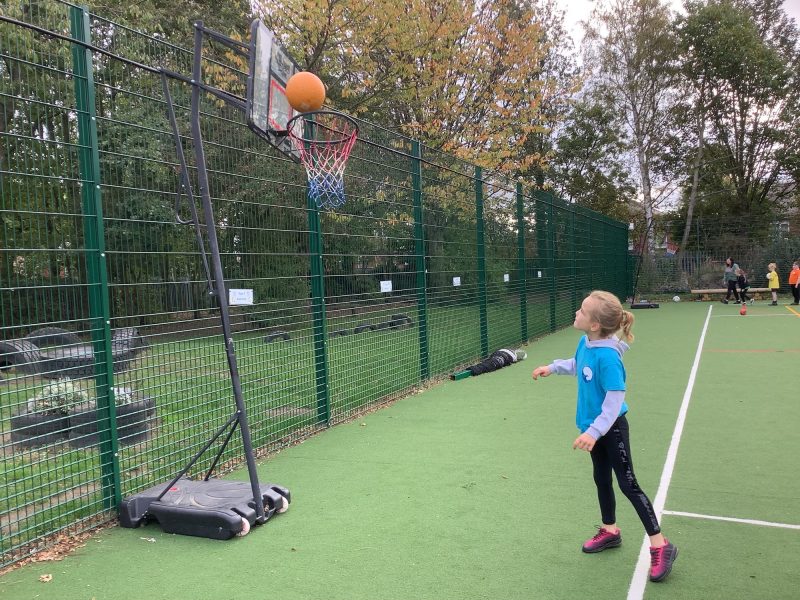 Netball shooting part 2 | Birkwood Primary School