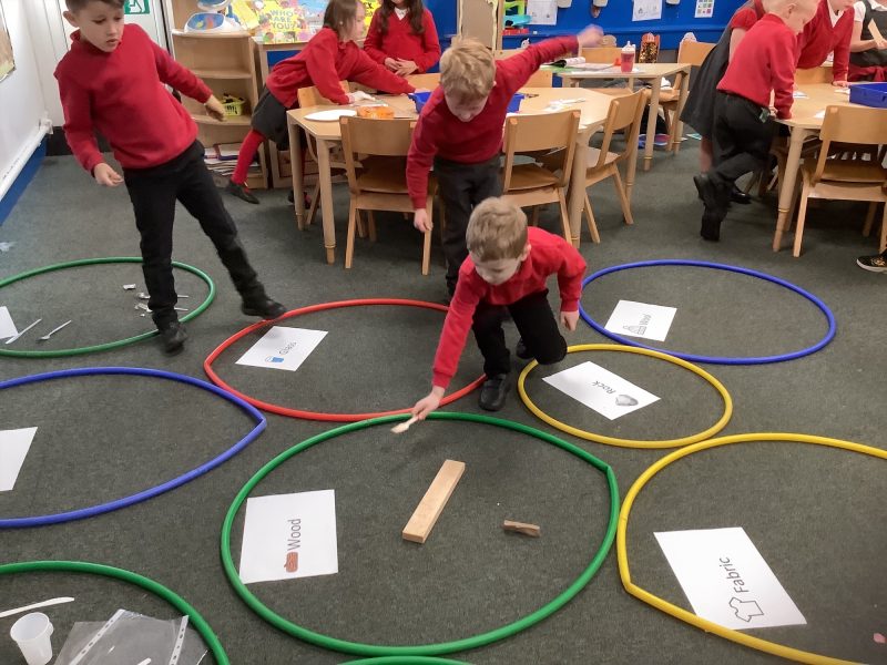 Sorting materials | Birkwood Primary School