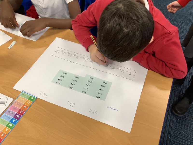 Unmarked number lines to 1000 | Birkwood Primary School